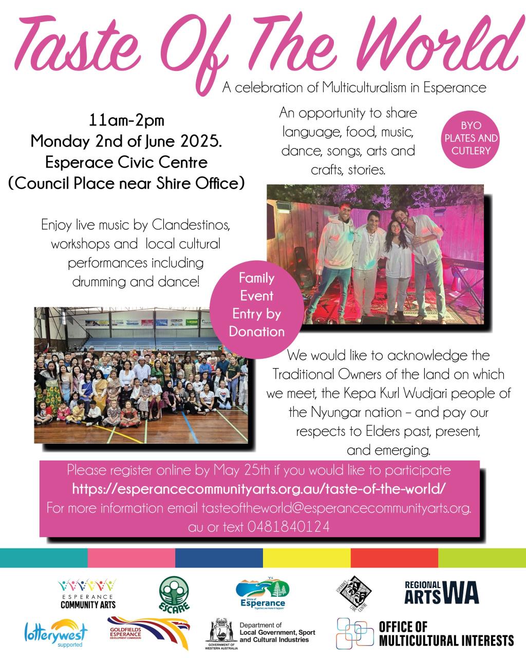 Taste of the World » Shire of Esperance
