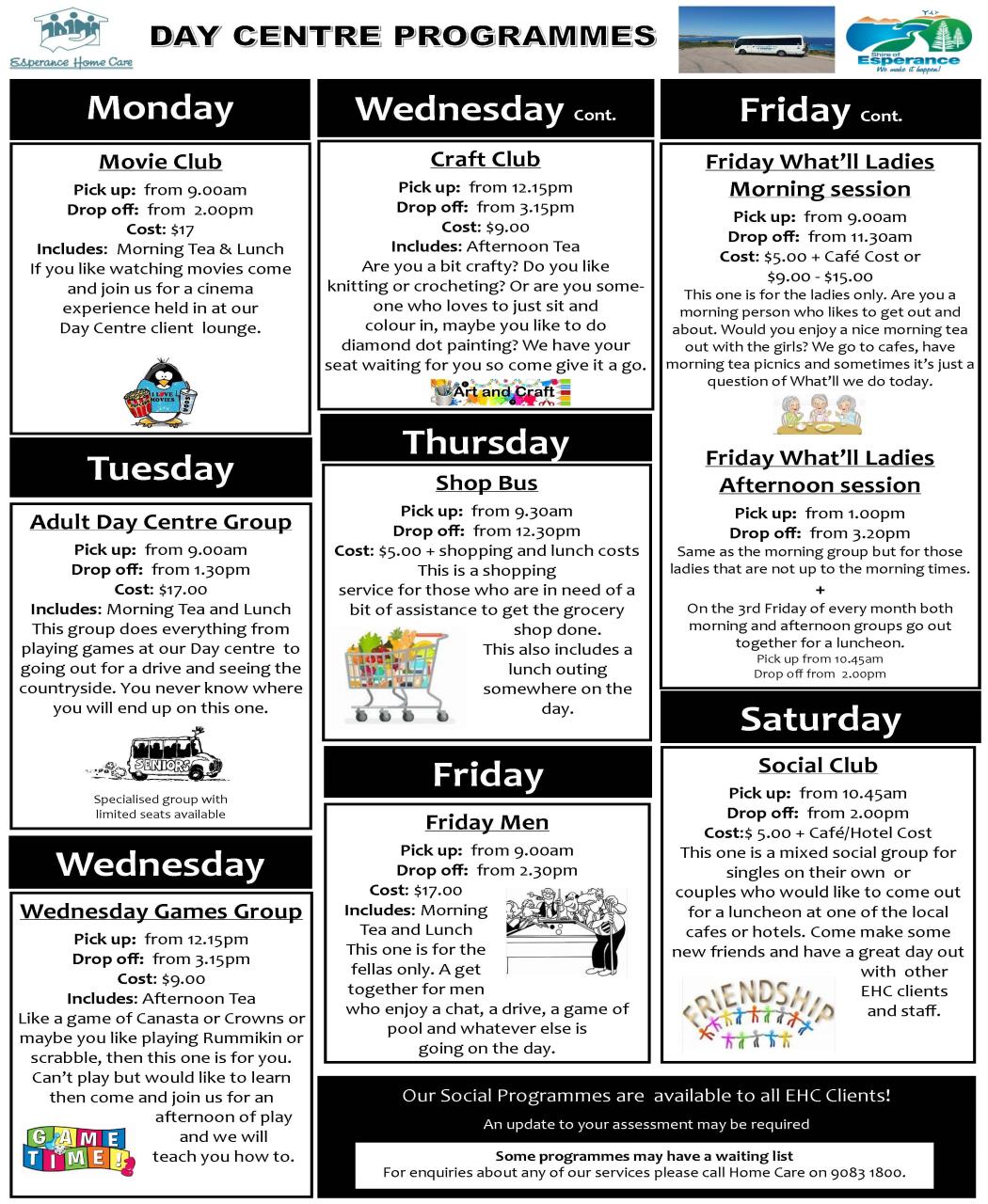 Social Programs » Shire of Esperance